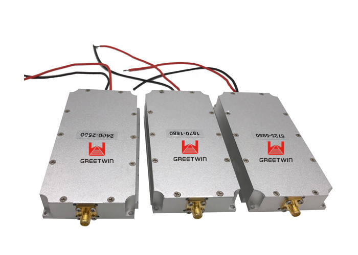60W UAV Jammer Module , Drone Signal Jammer with 800 Meters Jamming ...